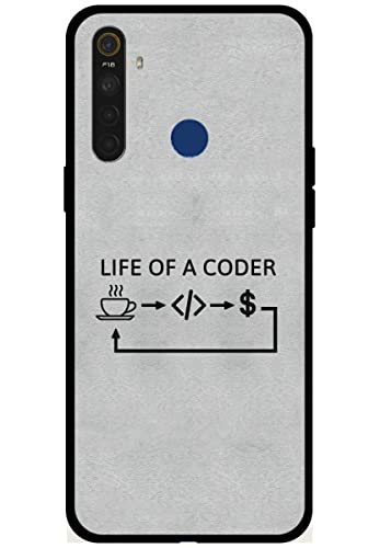Life of A Coder Printed Flexible Silicone Rubber Back Cover Case for ...
