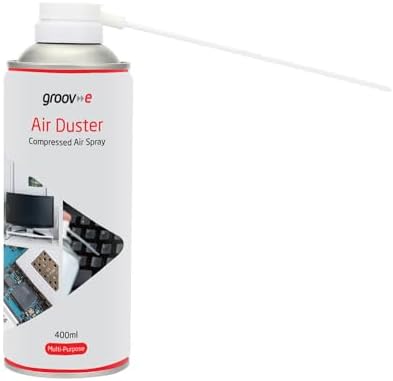 Groov-e Air Duster Can - Compressed Air Cleaner for PC, Canned Air ...