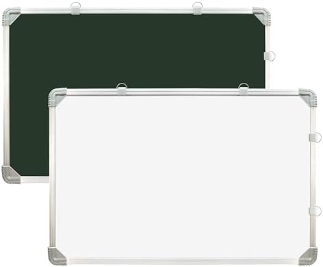 Whiteboard Non Magnetic 2x3 Feet Double Sided White Board and Chalk ...
