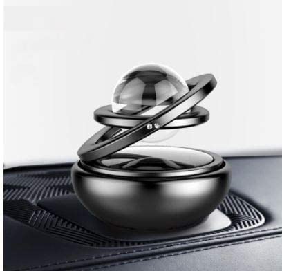 TECHBLAZE Solar Power Car Aroma Diffuser Car Auto Rotating Air Freshner ...