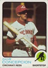 Amazon.com: 1973 Topps Regular (Baseball) Card# 554 Dave Concepcion of ...