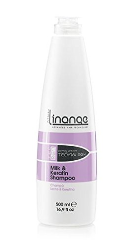 Amazon.com : Linange Milk and Keratin Shampoo 500ml; Clarifying ...