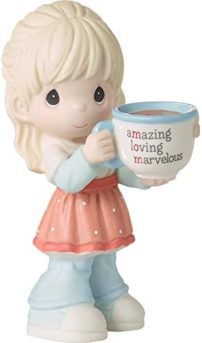 Amazon.com: Precious Moments 223007 Mom, You’re Amazing Blonde Girl ...