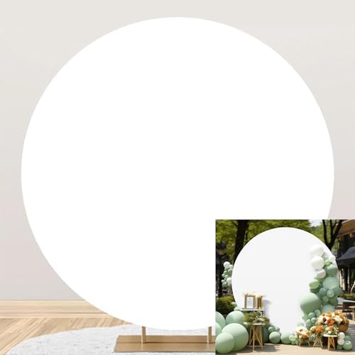 2m/6.5ft Round Backdrop Cover Arch Frame Cover Party Display Props for ...