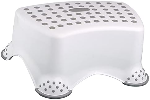 Straame Sturdy Step Stool for Bathroom, Practical Non-Slip Toilet Step ...