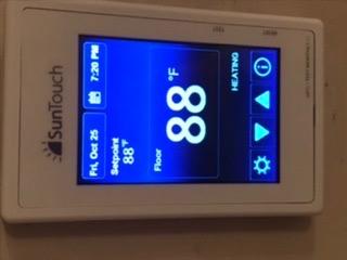 SunTouch SunStat Core Non-Programmable Thermostat for Floor Heating ...