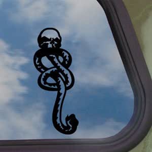 Amazon.com: Death Eater Black Decal Dark Mark Car Truck Window Sticker ...