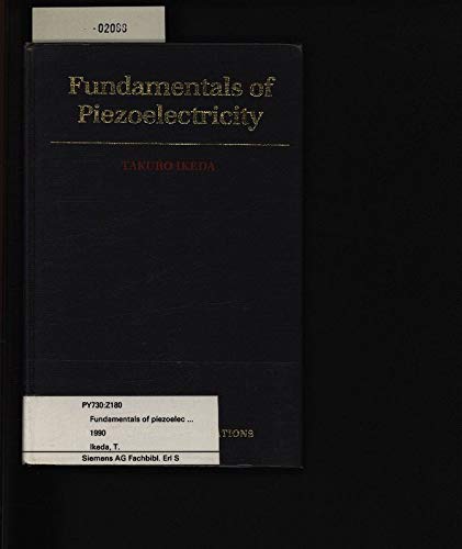 Amazon.com: Fundamentals of Piezoelectricity (Oxford Science ...