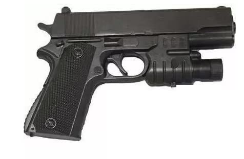 AGAS Famous Battle Ground Gun, Plastic Real Size Gun with 100 Plastic ...