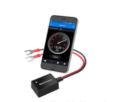 Amazon.com: Bluetooth 4.0 Battery Monitoring Device 6v, 12v, 24v car ...