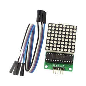 KCHOICE® 8x8 3mm MAX7219 Dot Module Control LED Display Module Kit for ...