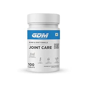GDM Bone & Joint Care Supplement - 500mg Glucosamine for Joint Relieves ...
