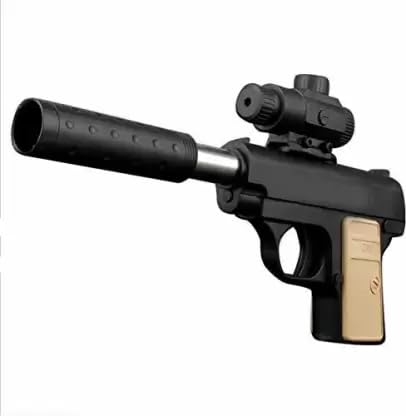Toy Gun for Kids with Plastic 6mm Bullets PUBG Shooting Gun Pull Back ...