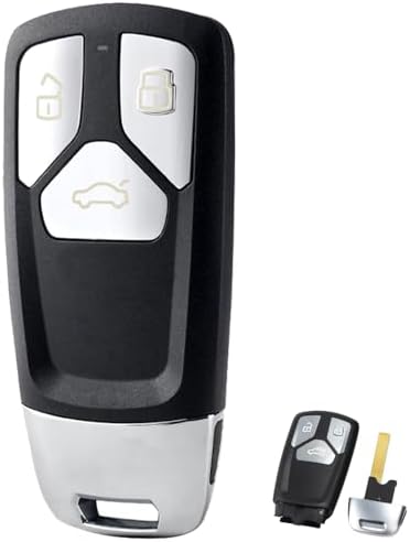 3 Buttons Audi A3 Car Key Fob Case For Audi A4 A5 S4 S5 Q5 Q7 SQ7 TT ...