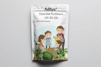 Aditya NPK 20 20 20 Water Soluble Fertilizers for Plants Home Garden ...