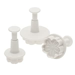 Buy Ateco Set of 3 Sugar Paste Daisy Cutters Online at Low Prices in ...