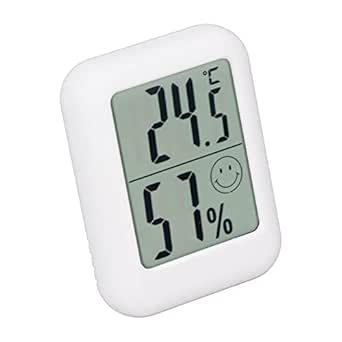 Temperature Humidity Gauge, Magnetic Suction Function Temperature Meter ...