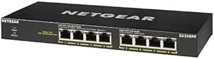 Amazon.com: GS308PP 300 Series SOHO 8-Port Gigabit Ethernet PoE+ ...