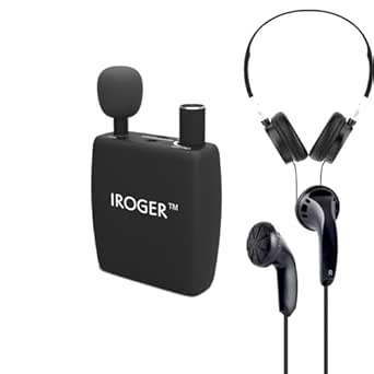 Amazon.com: IROGER Hearing Amplifier Rechargeable Hearing Aid Device ...
