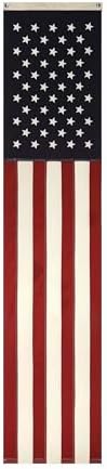 Amazon.com: Creative Co-Op 20" L x 96" H Vertical Flag Wall Décor ...