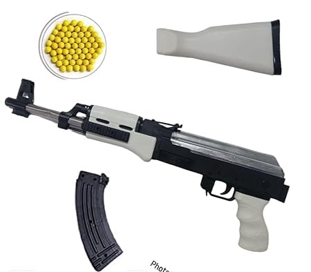 Power Shooter AK47 Gun Toy BB Bullet Gun AK 47 - Size 60 cm - Bb Bullet ...