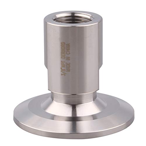 Snapklik.com : 1.5 Tri Clamp Adapter To 3/8 Inch FNPT Thread Ferrule ...