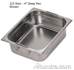 Amazon.com: World Cuisine 14155-10 4" Deep 1/2 Size Steam Table Pan w ...