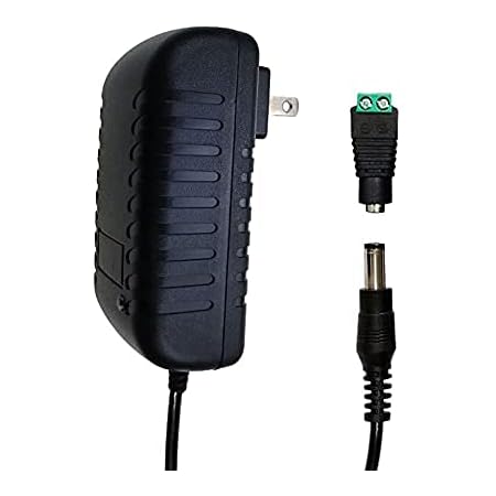 Amazon.com: 24V 1A Power Supply 100-240V AC to DC 24Volts 1A 24W ...