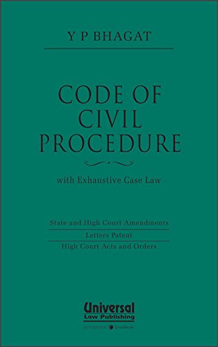 Code of Civil Procedure with Exhaustive Case Law (State and High Court ...