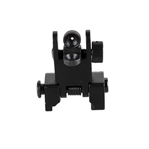 Tactical Flip Up Front and Rear Iron Sight set Rapid Transition Spec ...