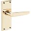 Designer Levers - Victorian Straight Lever Door Handles - Polished ...