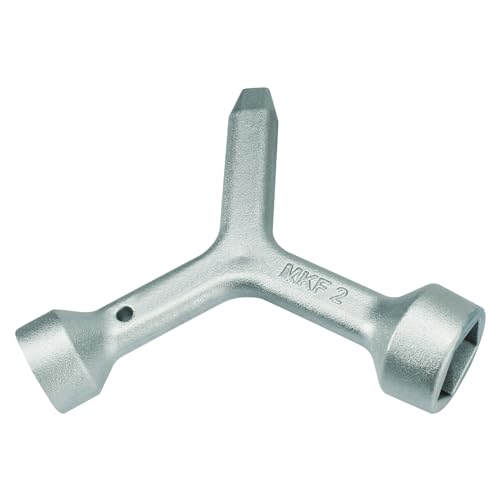 Snapklik.com : VIDABTE MKF2 Meter Curb Box Key Triangle Curb Box Wrench ...