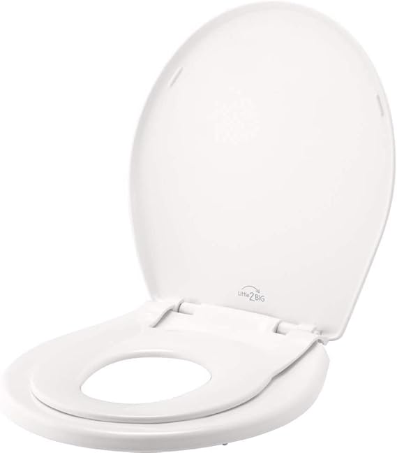 Amazon.com: Little2Big Toilet Seat with Built-In Toddler Potty Training ...