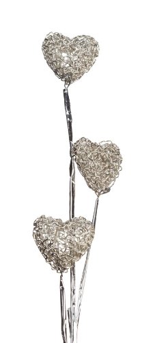 Darice, 3PC SILVER SCROLL HEART PICK DWO : Amazon.in: Grocery & Gourmet ...