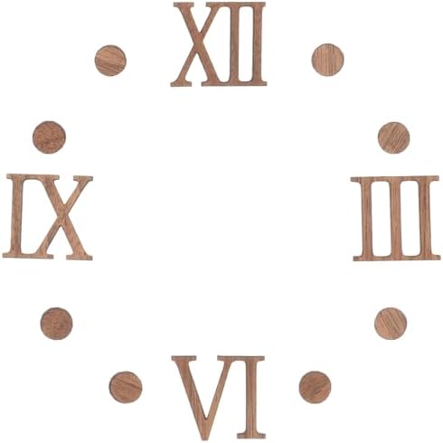 EEEKit Clock Numbers, 18PCS Self Adhesive Arabic Roman Numerals in ...