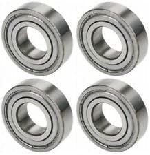 686ZZ Bearing 6x13x5 Shielded Miniature Ball Bearings (4pcs) : Amazon ...