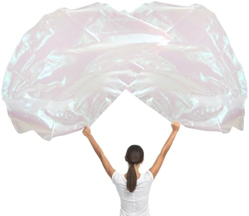 Amazon.com: BOXOB 2pcs Worship Flags, 55 Inch Dance Flags with ...