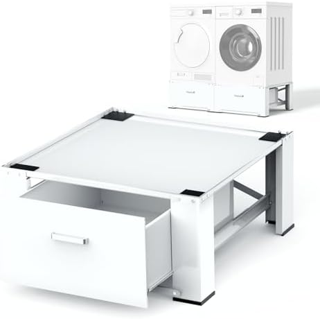 Amazon.com: Matalde Washer and Dryer Stand - 28" Laundry Pedestals for ...