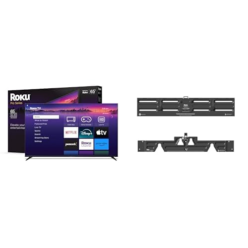 Amazon.com: Roku Smart TV - 65-Inch Pro Series QLED RokuTV, TV Wall ...