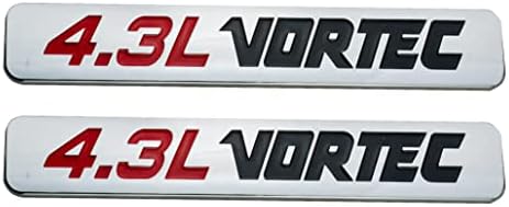 Amazon.com: 2pcs 4.8L VORTEC Emblem Badge for Colorado Sierra Silverado ...