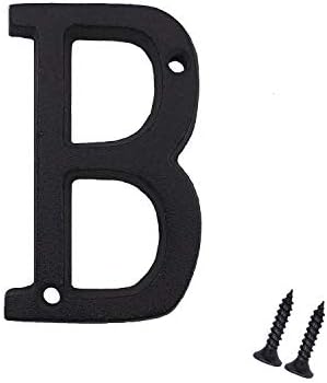 Amazon.com: KiaoTime 3" Vintage Decorative Cast Iron Metal Alphabet ...