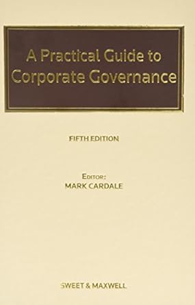 A Practical Guide to Corporate Governance : Buy Online at Best Price in ...