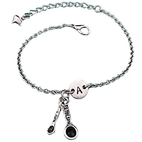 Amazon.com: Measuring spoons charm bracelet, measuring spoons charm ...