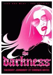 Amazon.com: DARKNESS - Limited Edition Concert Poster - by Joe Whyte ...