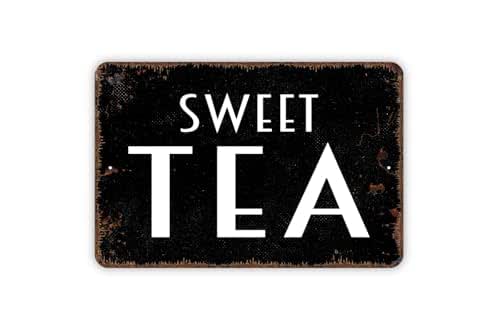 Amazon.com: Sweet Tea Sign Metal Tin Sign : Handmade Products