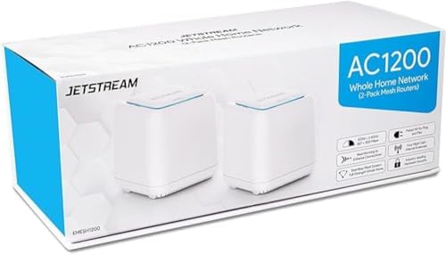 Amazon.com: Mesh WiFi Router,Dual Band AC1200 Whole Home Mesh WiFi ...