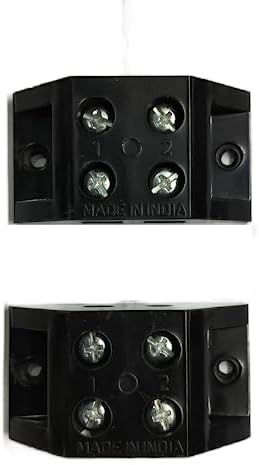 30A 4 Way Bakelite Connector Strip Screw Terminal Connection Block 4 ...