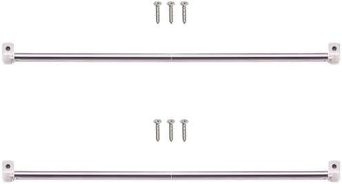 Amazon.com: TWO Kirsch FLAT SASH RODS for Top & Bottom Doors ...