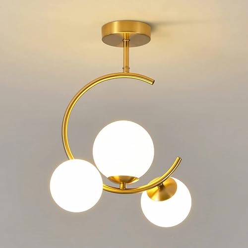 Deckenleuchte Gold Kugel