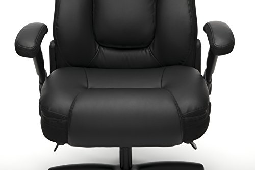 OFM Essentials Collection Ergonomic Executive Bonded Leather Office ...